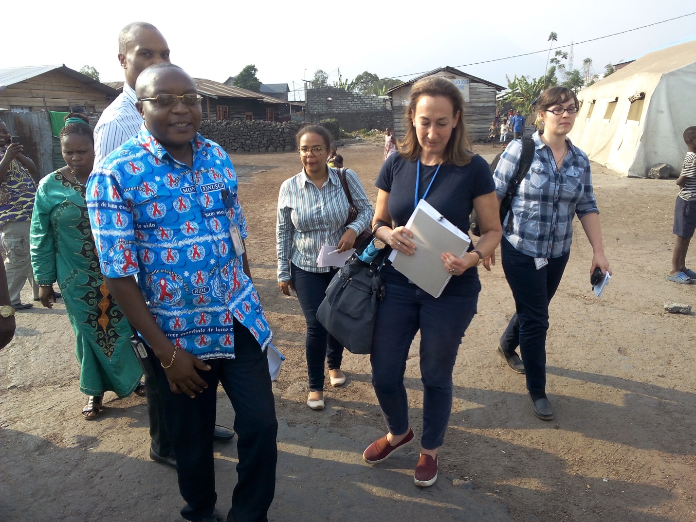 Evaluation visit of the Quick Impact Project of the PNC Health Centre ...
