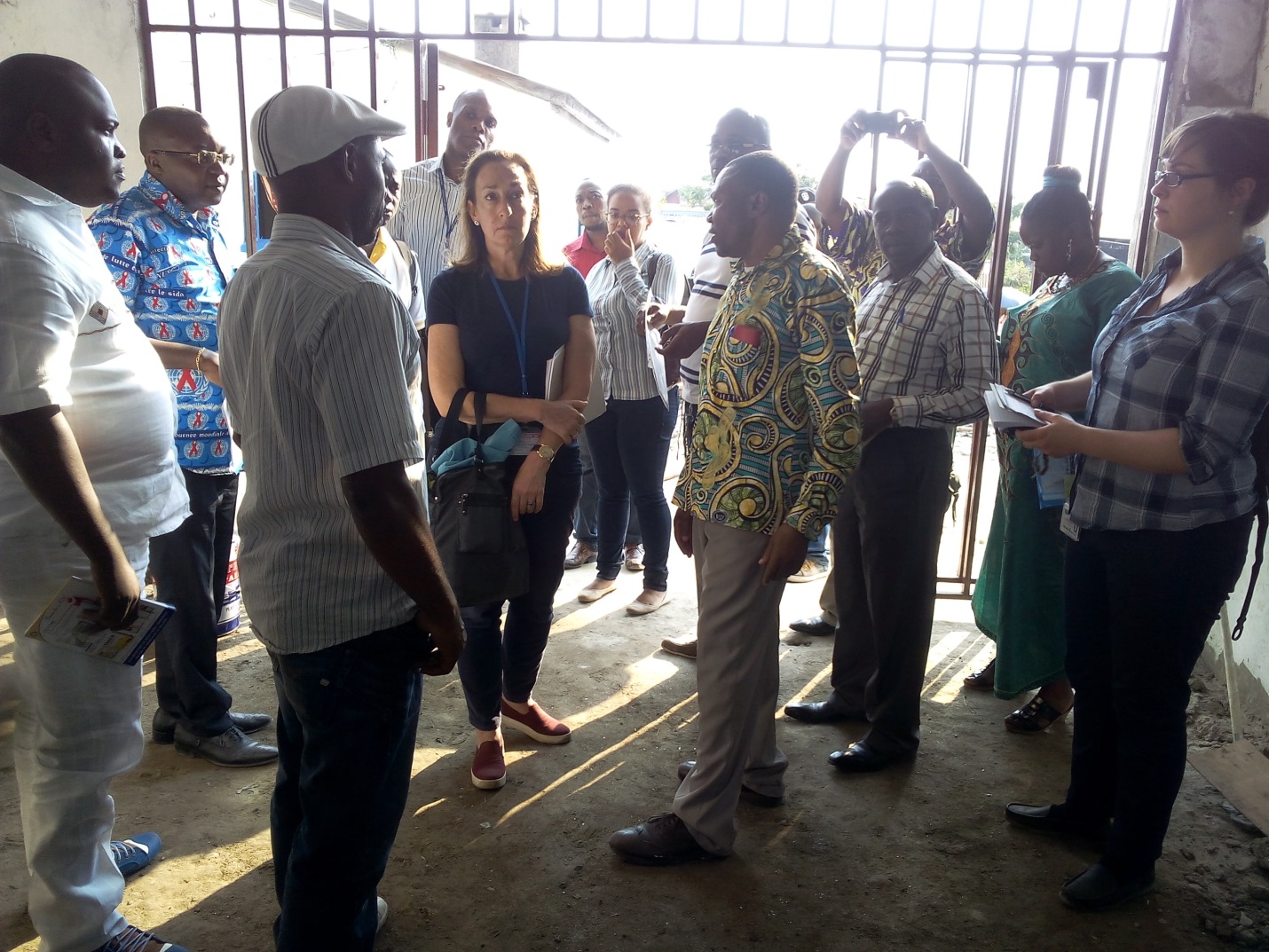Evaluation visit of the Quick Impact Project of the PNC Health Centre ...