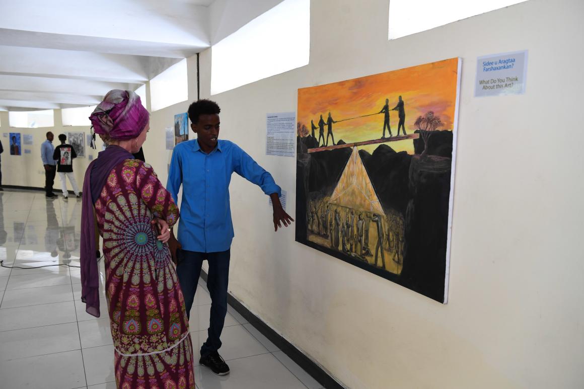 National Museum and UN hold Somalia’s first-ever human rights art ...